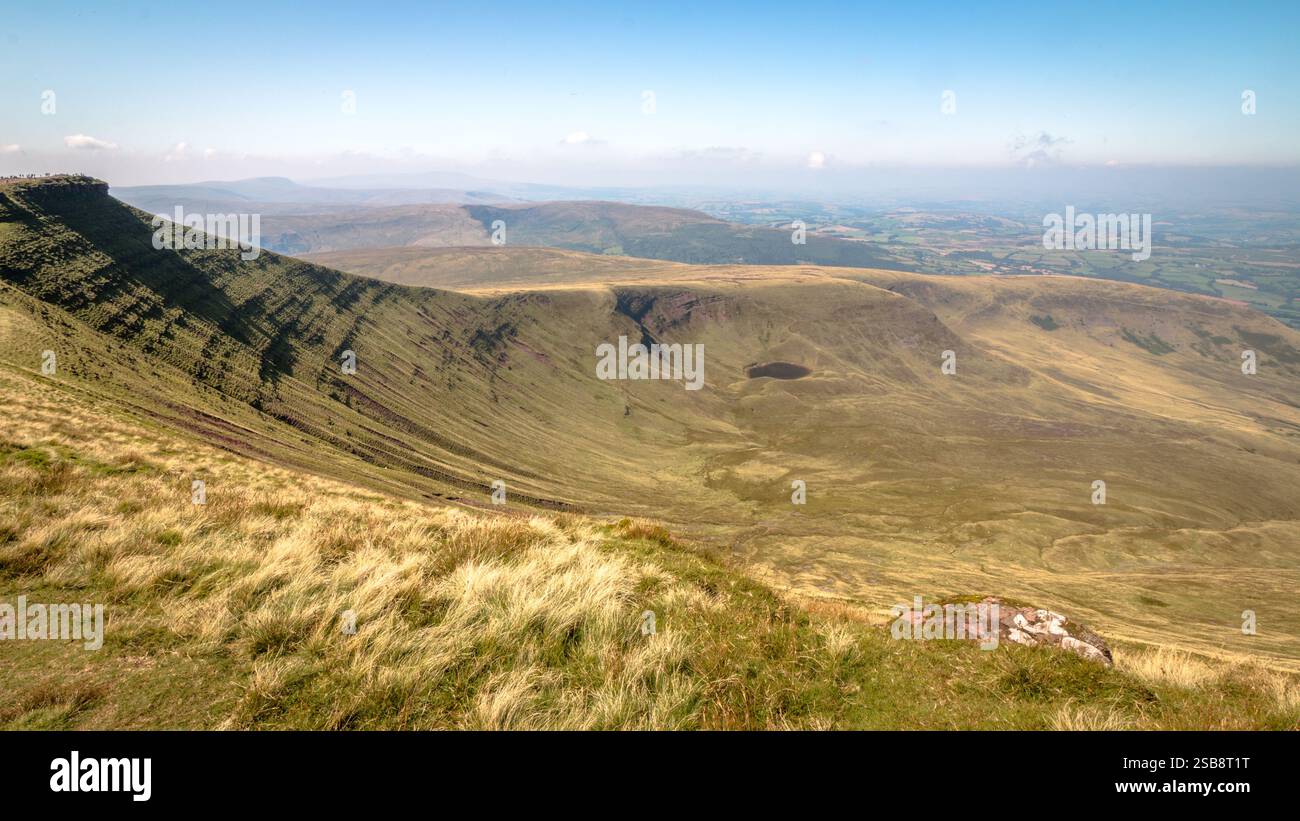 Views from the Brecon Beacons National Park, Wales Stock Photo - Alamy