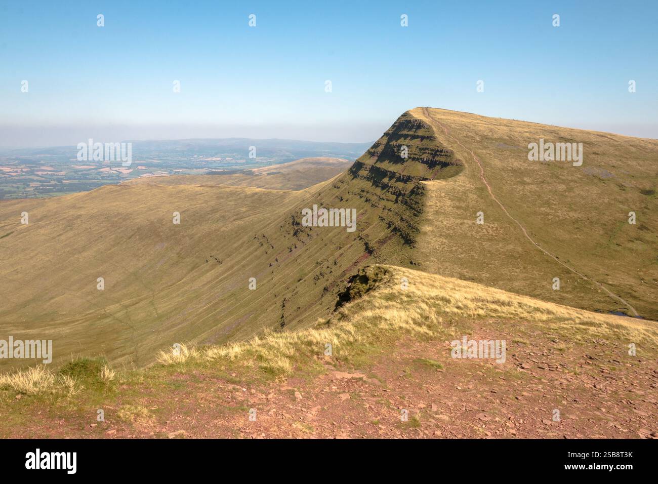 Views from the Brecon Beacons National Park, Wales Stock Photo - Alamy