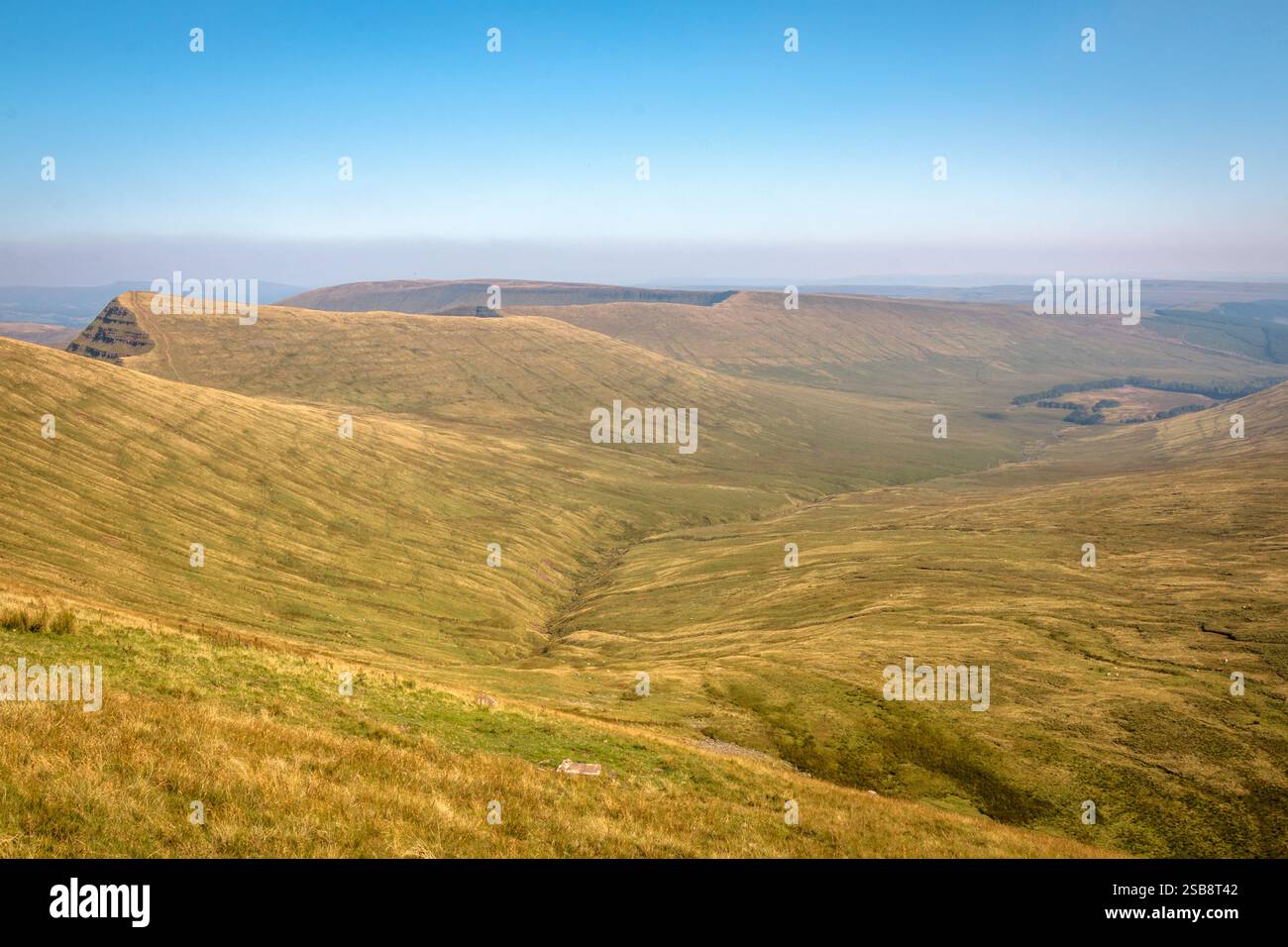 Views from the Brecon Beacons National Park, Wales Stock Photo - Alamy