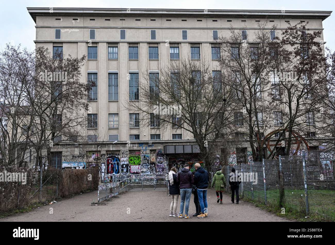 Berlin, Germany. 01st Feb, 2025. The building in which the Berghain ...