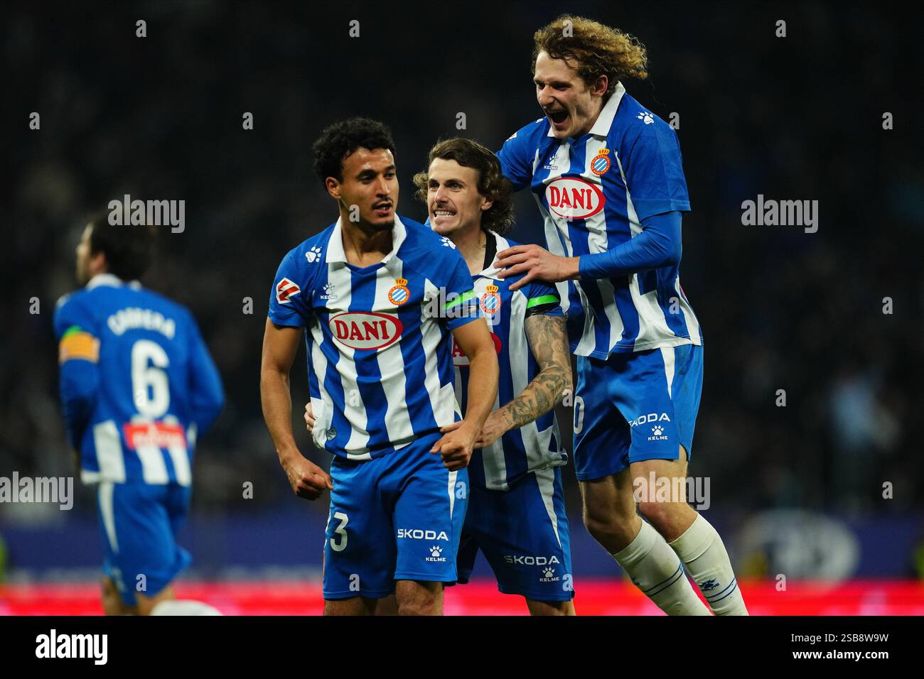 Barcelona, Spain. 01st Feb, 2025. Carlos Romero, Alex Kral and Omar El ...