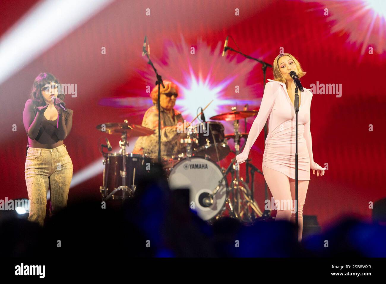The singer Rigoberta Bandini performs during the final gala of the ...