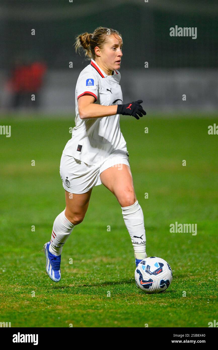 Sassuolo, Italy. 01st Feb, 2025. Valentina Cernoia ( AC Milan ) during ...