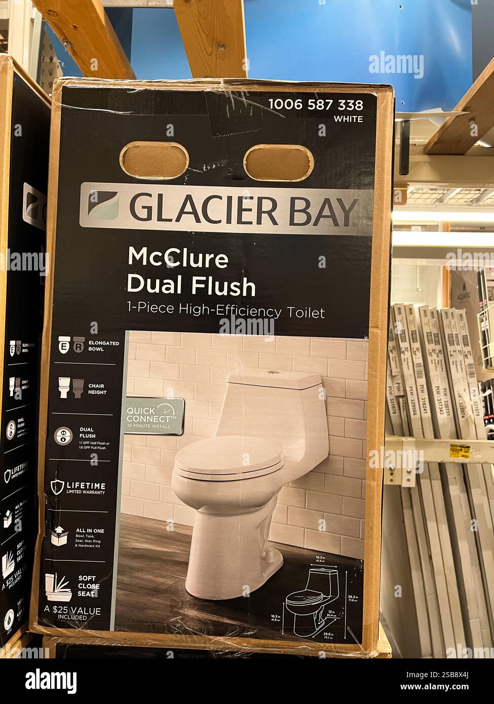 Glacier Bay Dual Flush Toilet
