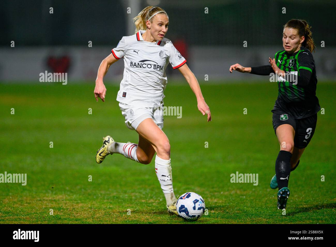Sassuolo, Italy. 01st Feb, 2025. Emma Koivisto ( AC Milan ) during US ...
