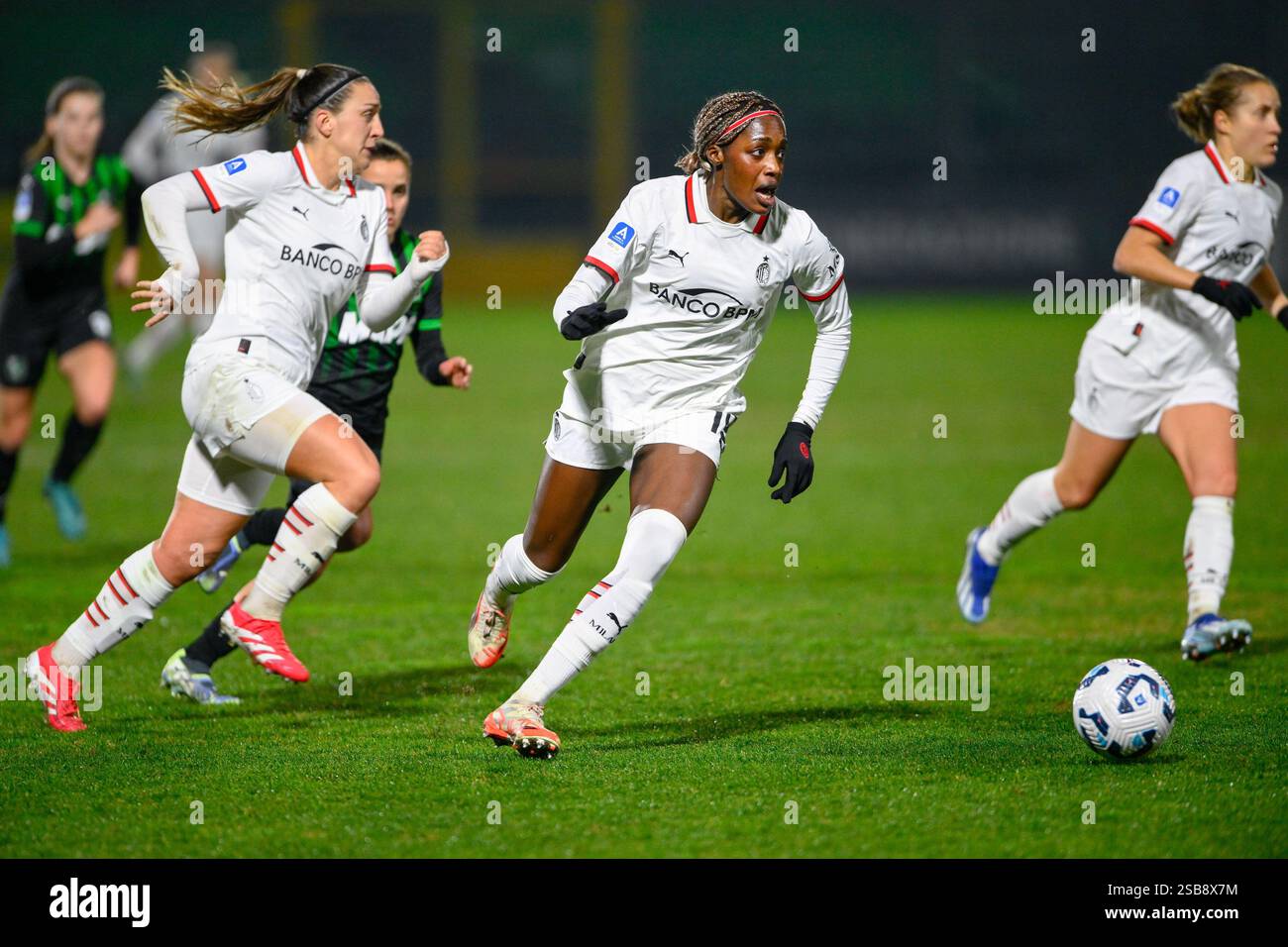 Sassuolo, Italy. 01st Feb, 2025. Evelyn Ijeh ( AC Milan ) during US Sassuolo vs AC Milan ...