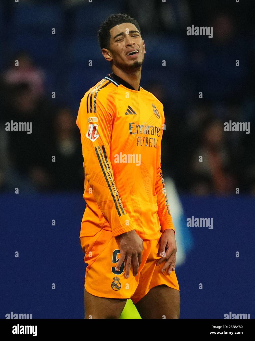 Barcelona, Spain. 01st Feb, 2025. Jude Bellingham of Real Madrid ...