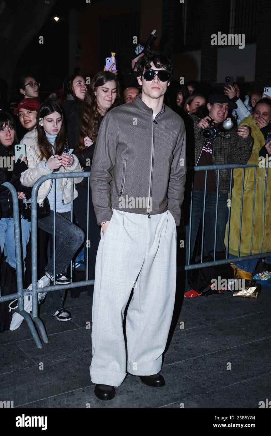 Milan, Italy. 18th Jan, 2025. Men's Fashion, Fall/Winter 2025 - Emporio ...