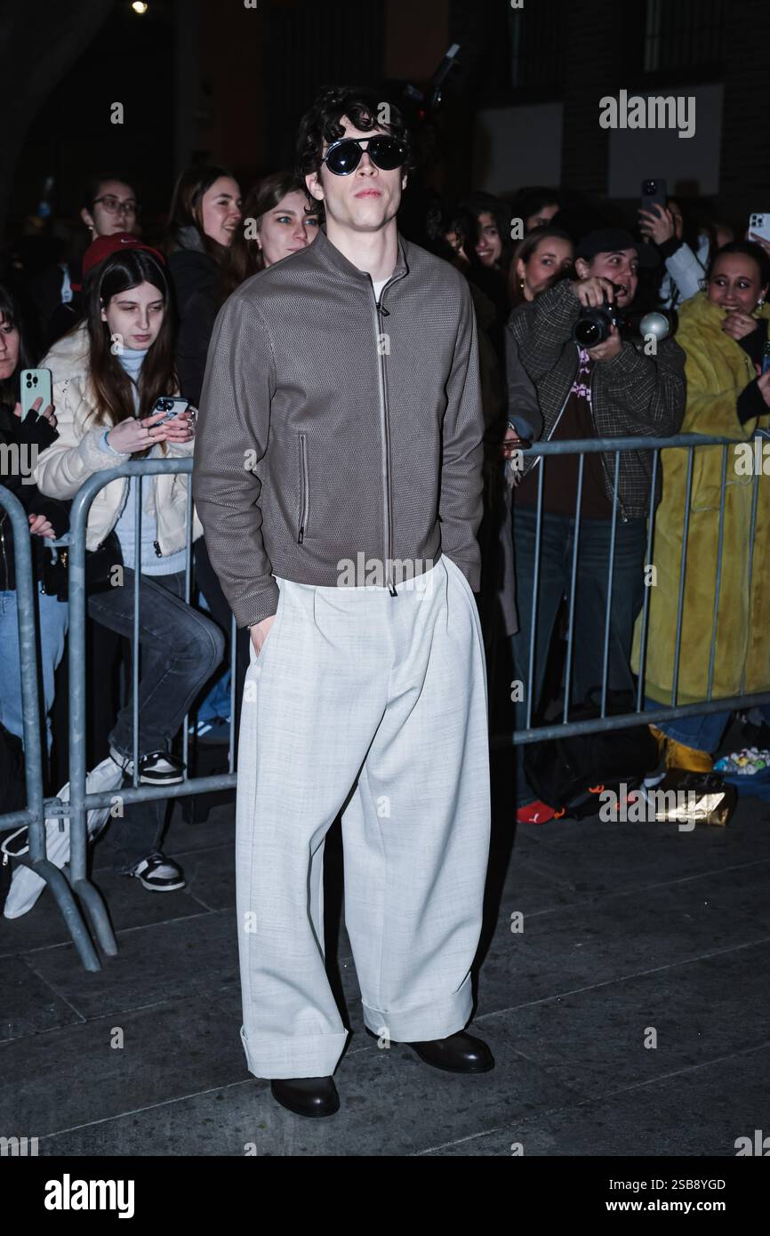 Milan, Italy. 18th Jan, 2025. Men's Fashion, Fall/Winter 2025 - Emporio ...