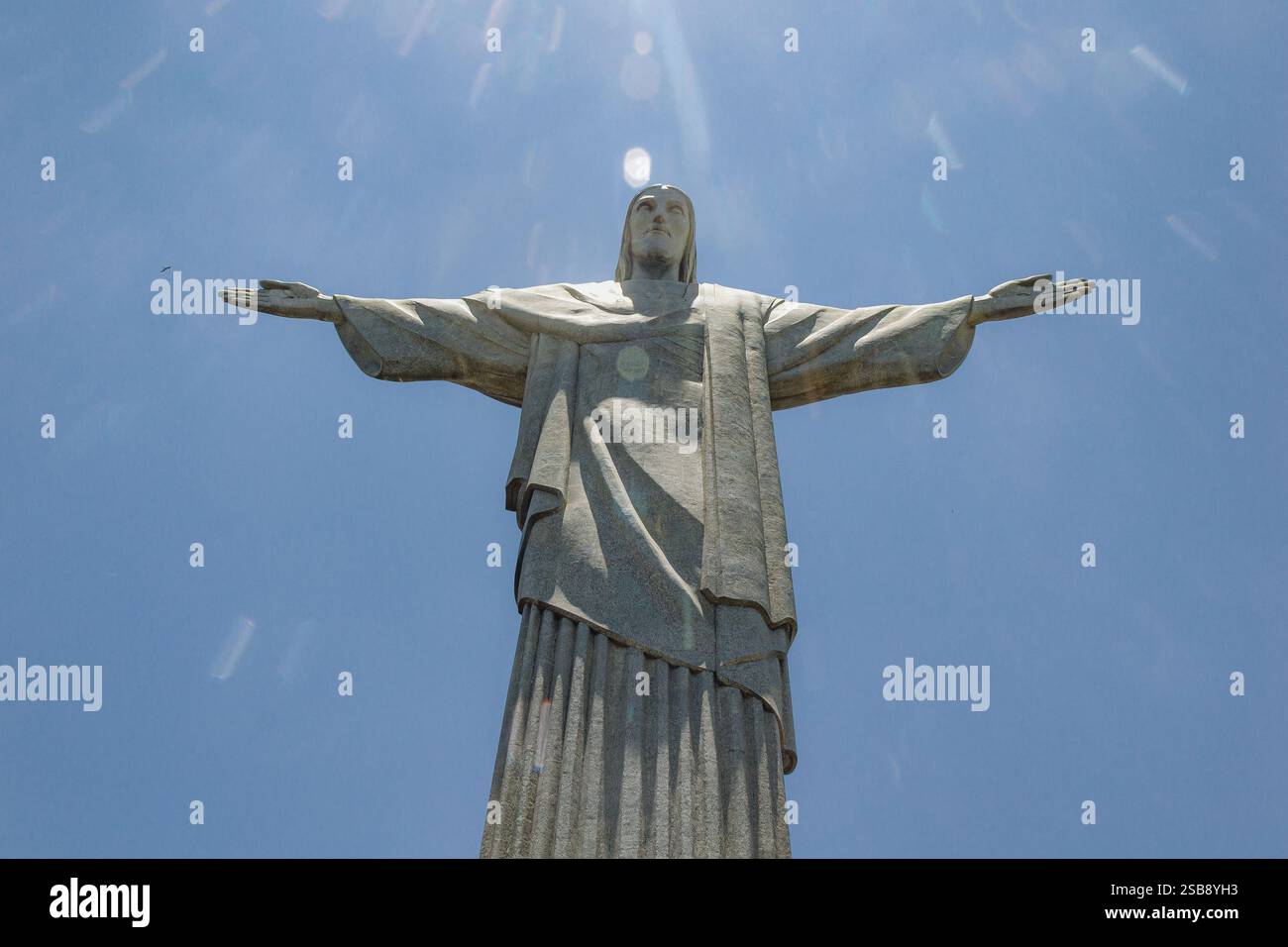 Midday at Christ the Redeemer - Rio de Janeiro, Brazil Stock Photo - Alamy