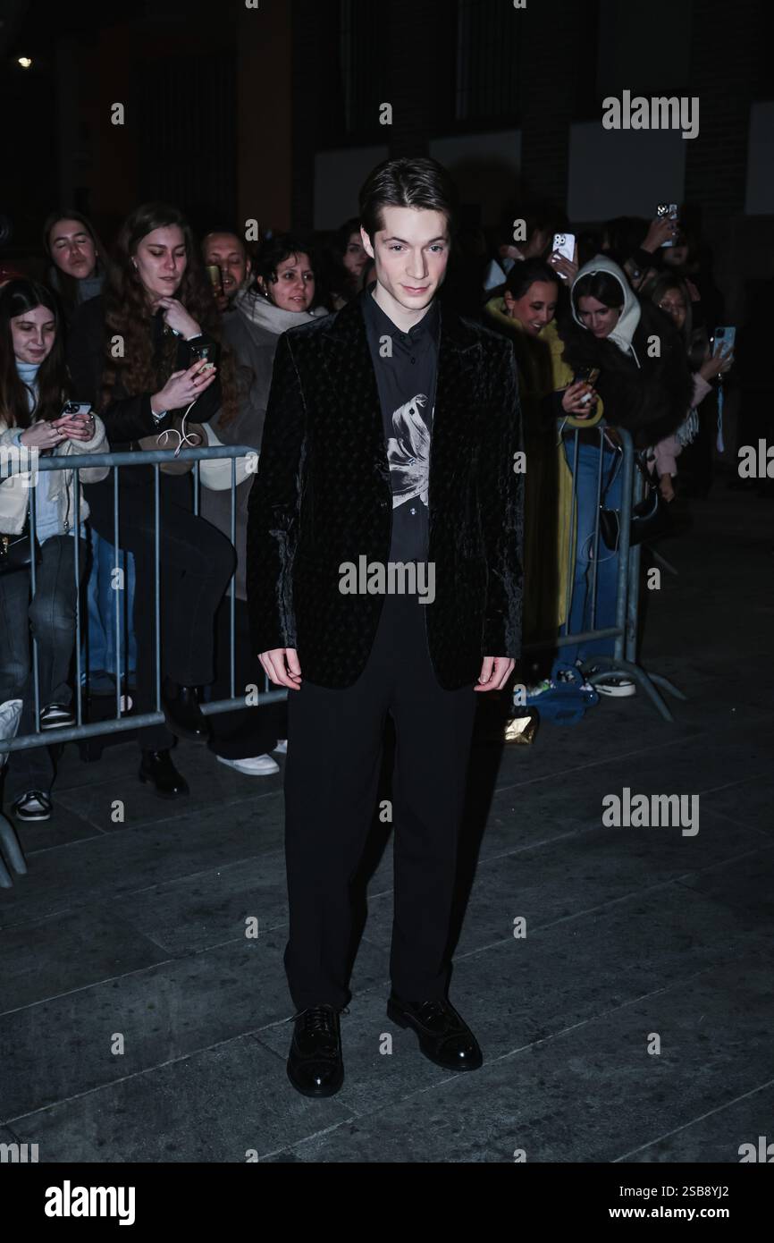 Milan, Italy. 18th Jan, 2025. Men's Fashion, Fall/Winter 2025 - Emporio ...