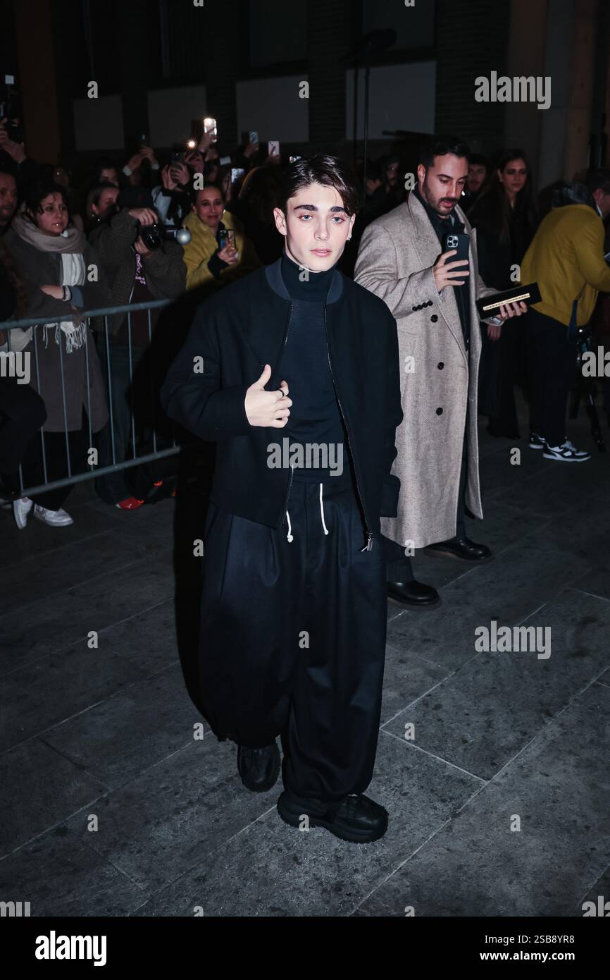 Milan, Italy. 18th Jan, 2025. Men's Fashion, Fall/Winter 2025 - Emporio ...