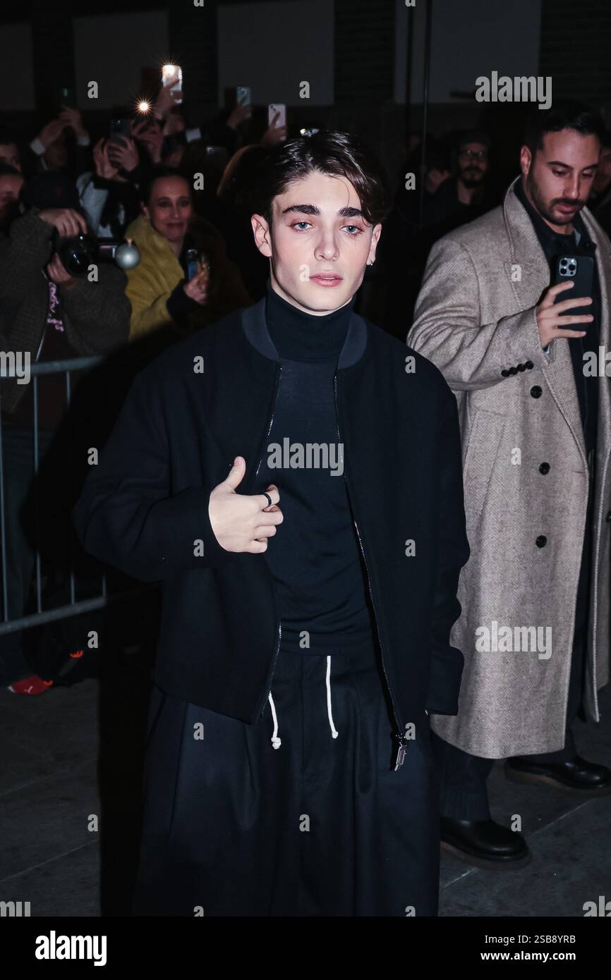 Milan, Italy. 18th Jan, 2025. Men's Fashion, Fall/Winter 2025 - Emporio ...