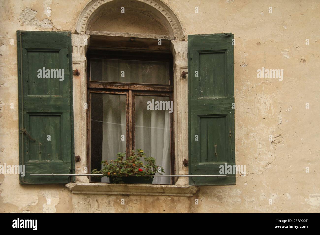 Polcenigo, Italy. Exterior of the 16th century Palazzo Manin-Zaro ...
