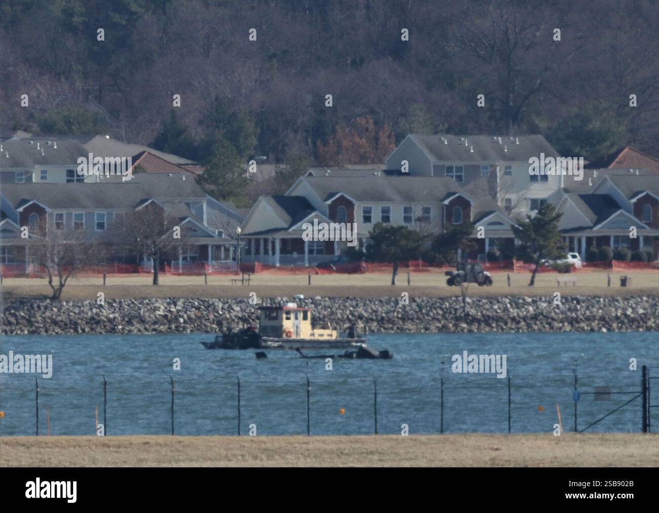 Washington Dc, Virginia, USA. 1st Feb, 2025. The wreckage of a US Army ...