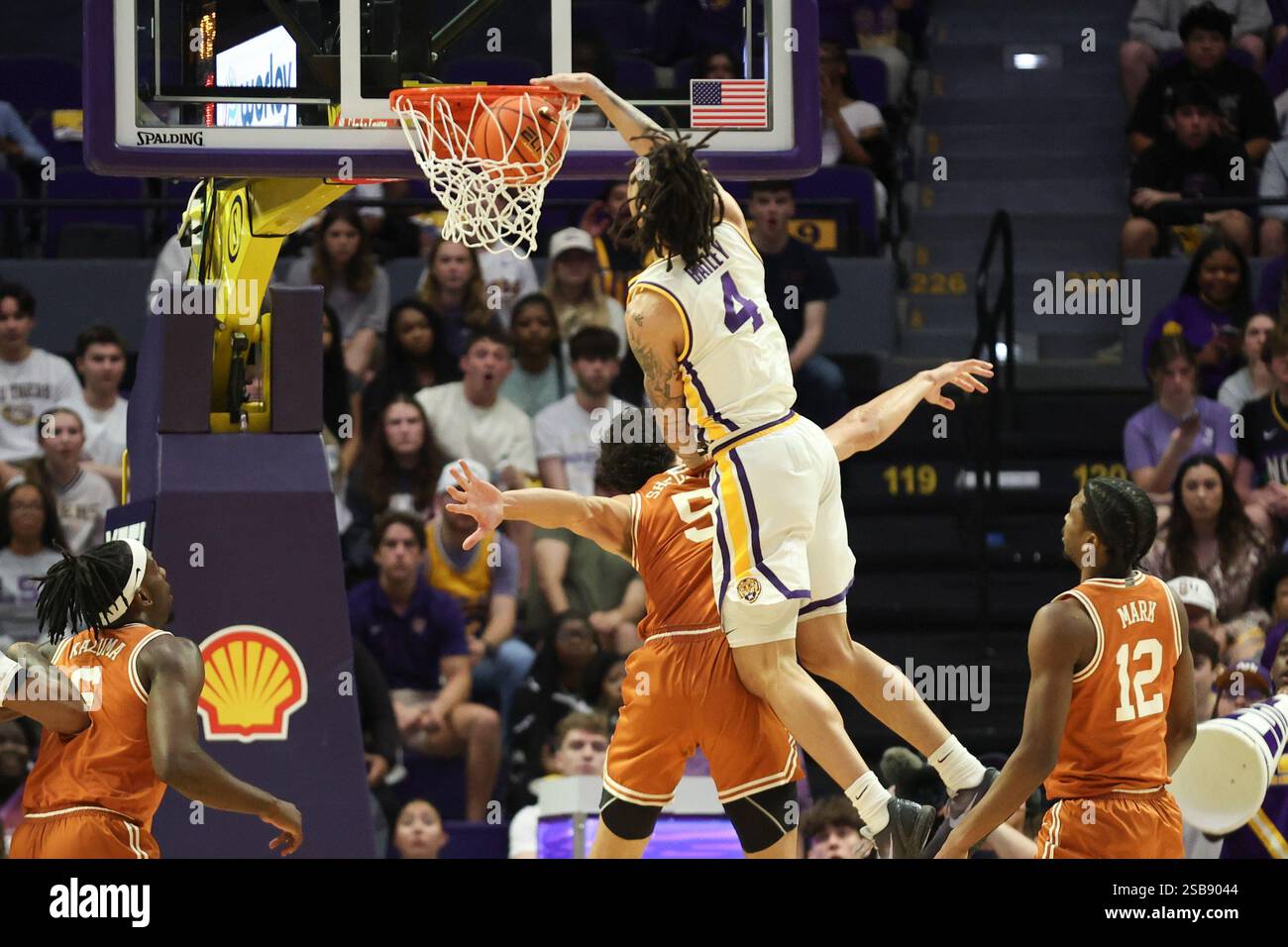 Baton Rouge, United States. 01st Feb, 2025. LSU Tigers guard Dji Bailey ...