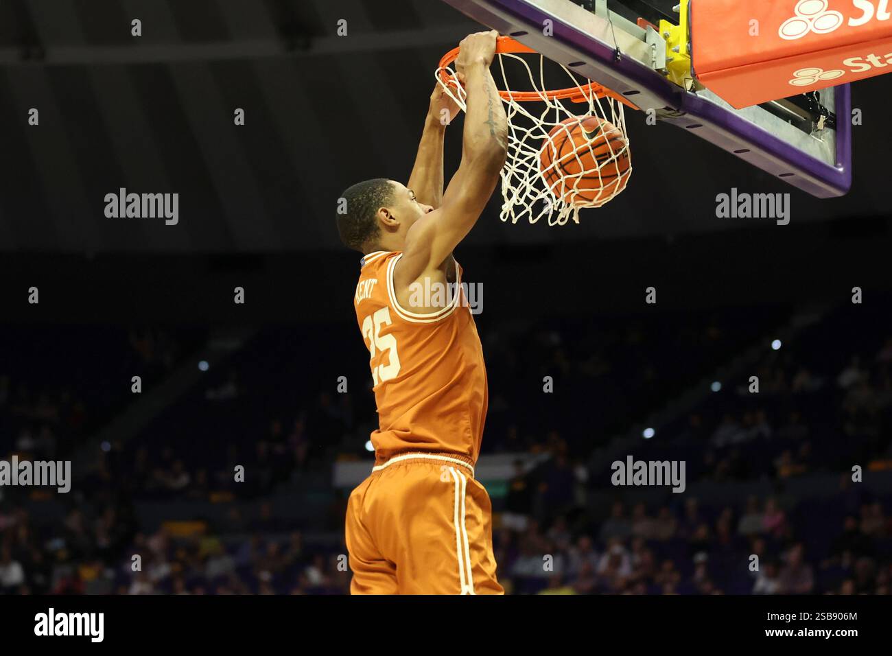 Baton Rouge, United States. 01st Feb, 2025. Texas Longhorns forward ...