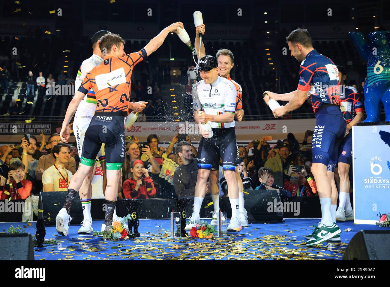 02.02.2025, Velodrom, Berlin, DEU, Sixdays-Weekend, im Bild ...