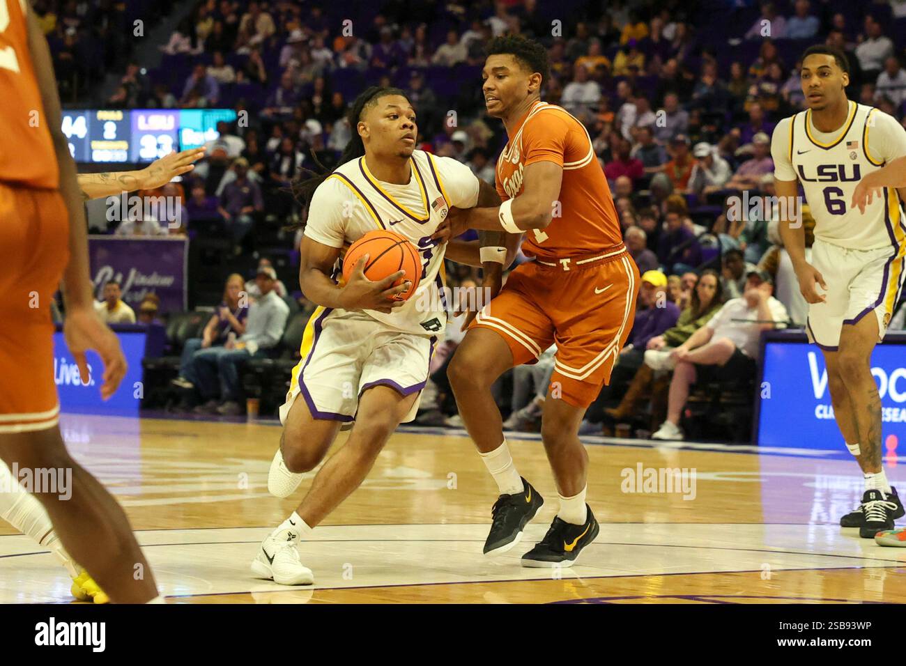 Baton Rouge, United States. 01st Feb, 2025. Texas Longhorns guard ...