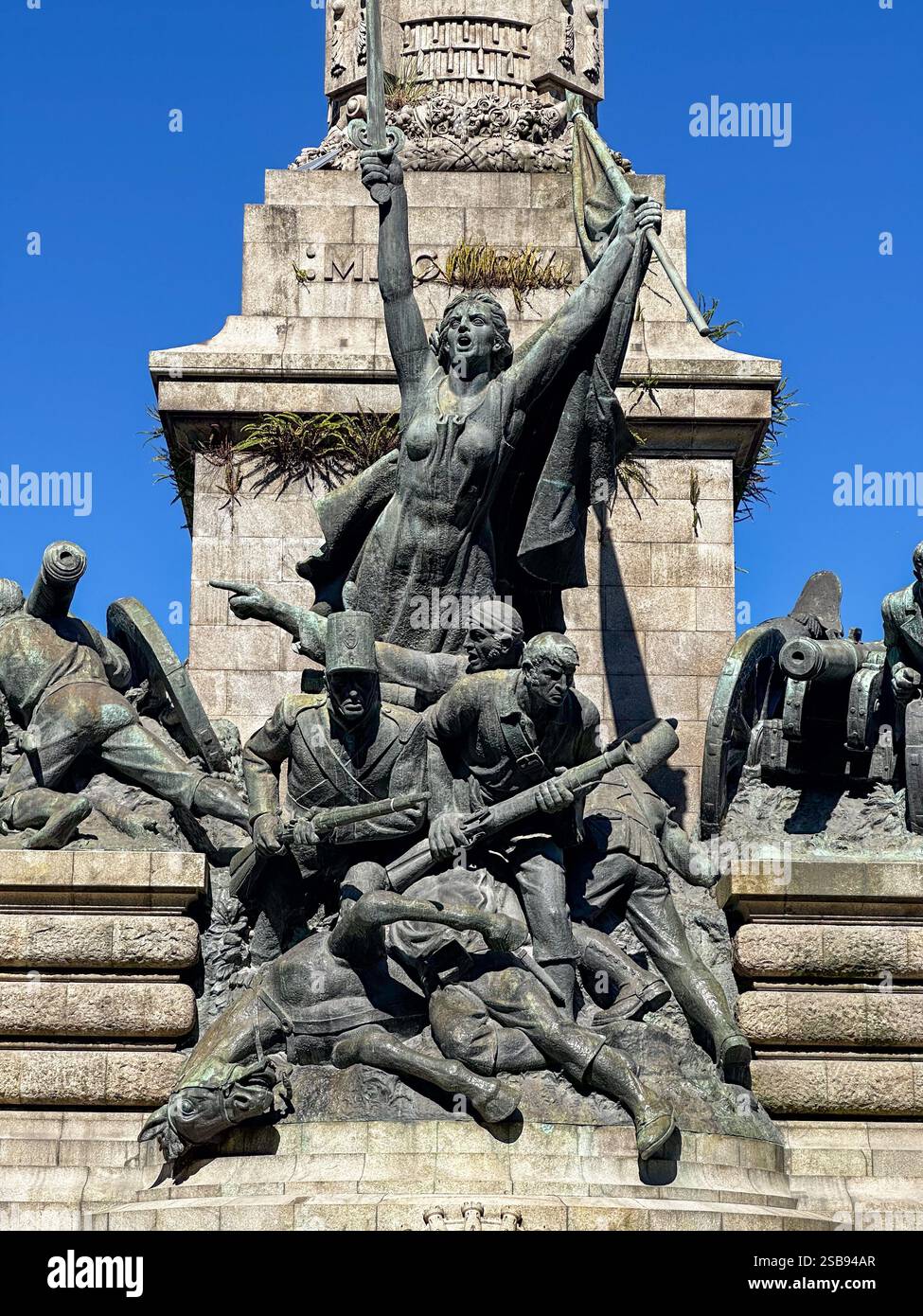 Monument to Heroes of Peninsular War. Napoleonic war memorial in ...