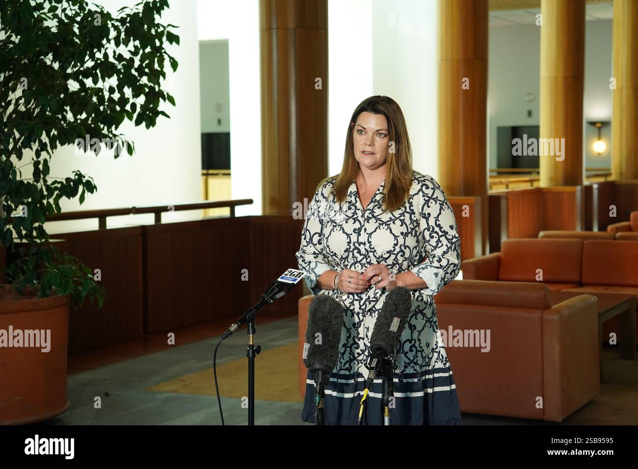 Canberra, Australia. 02nd Feb, 2025. Australian Greens Senator Sarah ...
