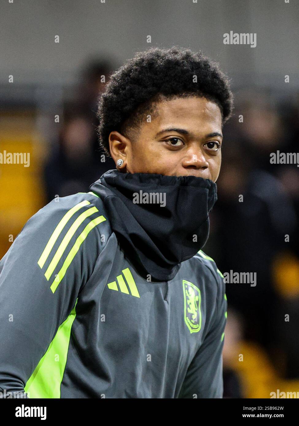 Wolverhampton, England, February 1st 2025: Leon Bailey (31 Aston Villa ...