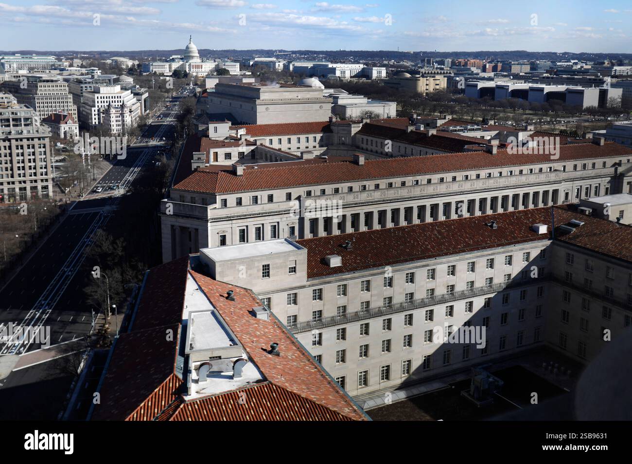 February 1, 2025, Washington, D.C, California, U.S: The US. Capitol ...