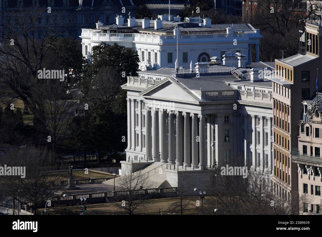 Washington, D.C, California, USA. 1st Feb, 2025. The Treasury Building ...
