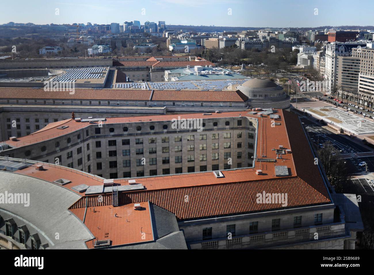 February 1, 2025, Washington, D.C, California, U.S: The White House is ...