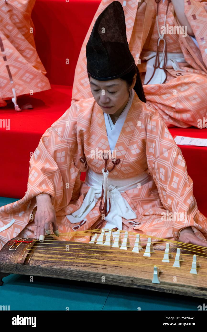 Human Hina Ningyo dolls enact the Girl's Day event taking place ...