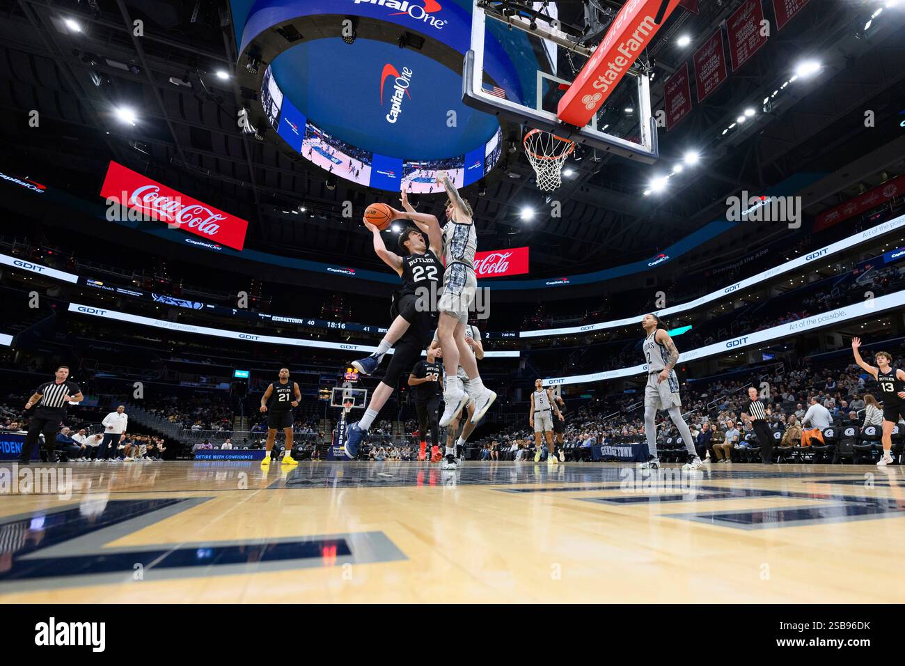 WASHINGTON, DC - JANUARY 31: Butler Bulldogs forward Patrick McCaffery ...
