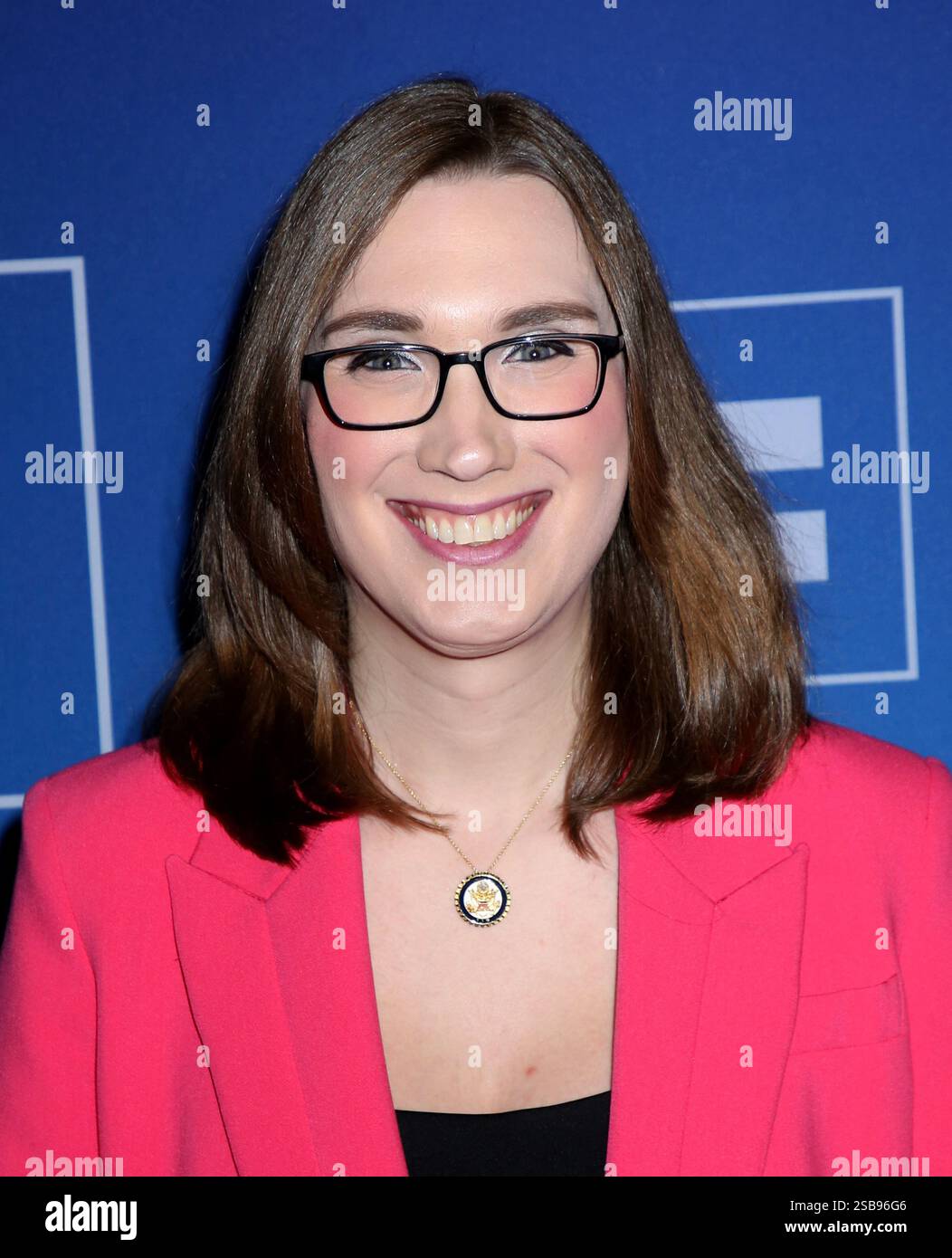 New York City, USA. 01st Feb, 2025. Sarah McBride attending the Human ...