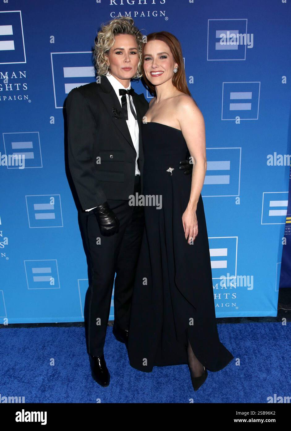 New York City, USA. 01st Feb, 2025. Ashlyn Harris and Sophia Bush ...