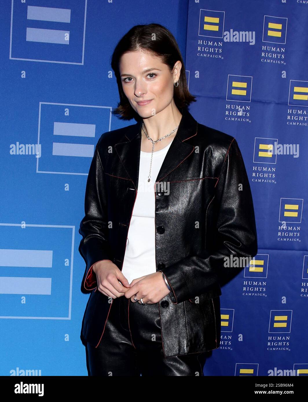 New York City, USA. 01st Feb, 2025. Louisa Jacobson Gummer attending ...