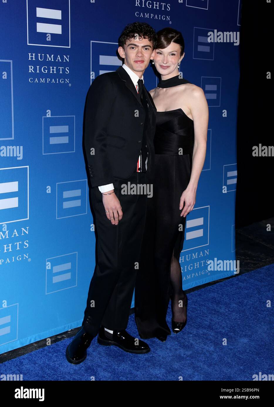 Joe Locke and Dylan Mulvaney attending the Human Rights Campaign 2025 Greater New York Dinner ...