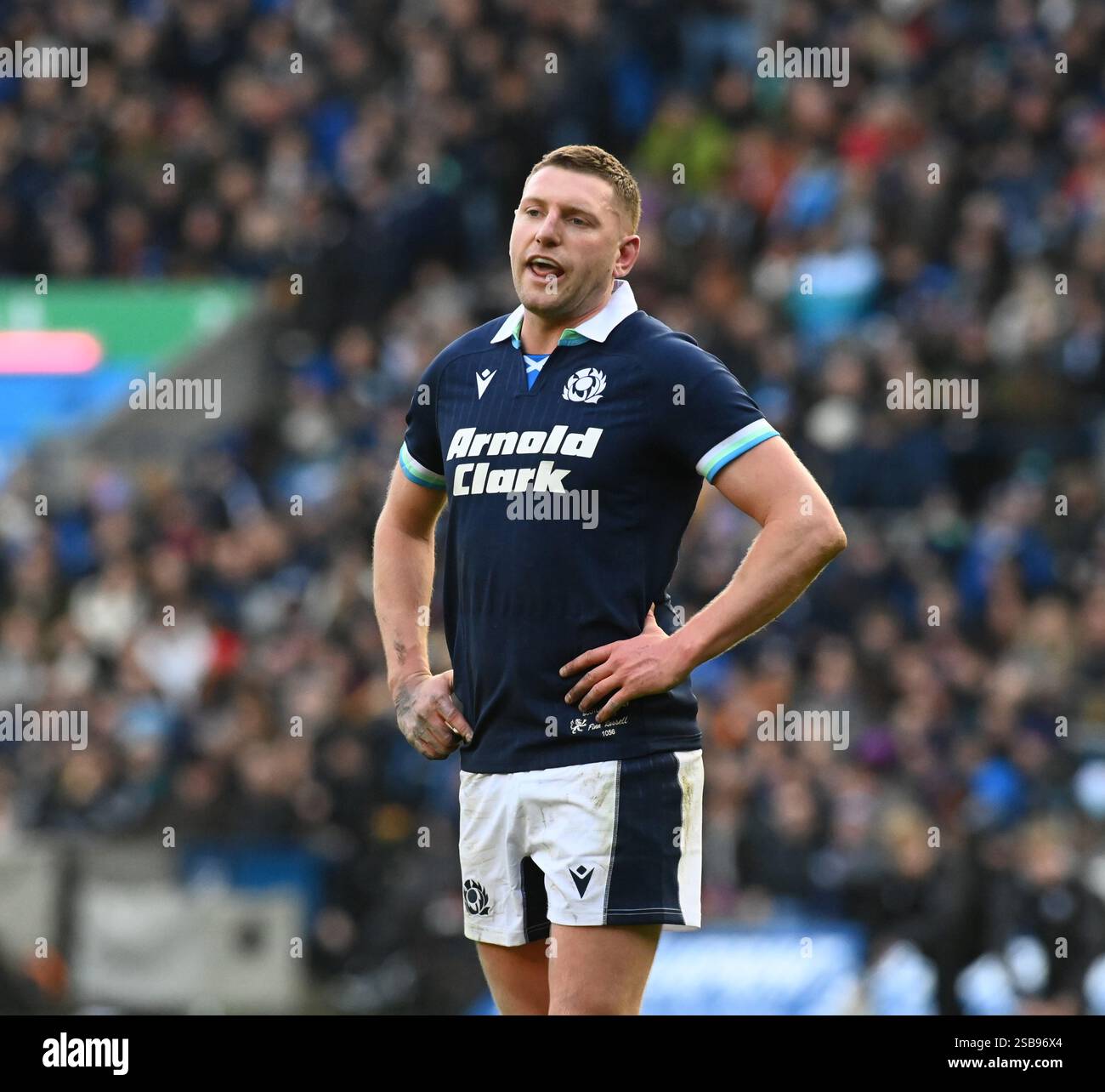 Scottish Gas Murrayfield Stadium. Edinburgh.Scotland.UK. 1st Feb .2025 ...