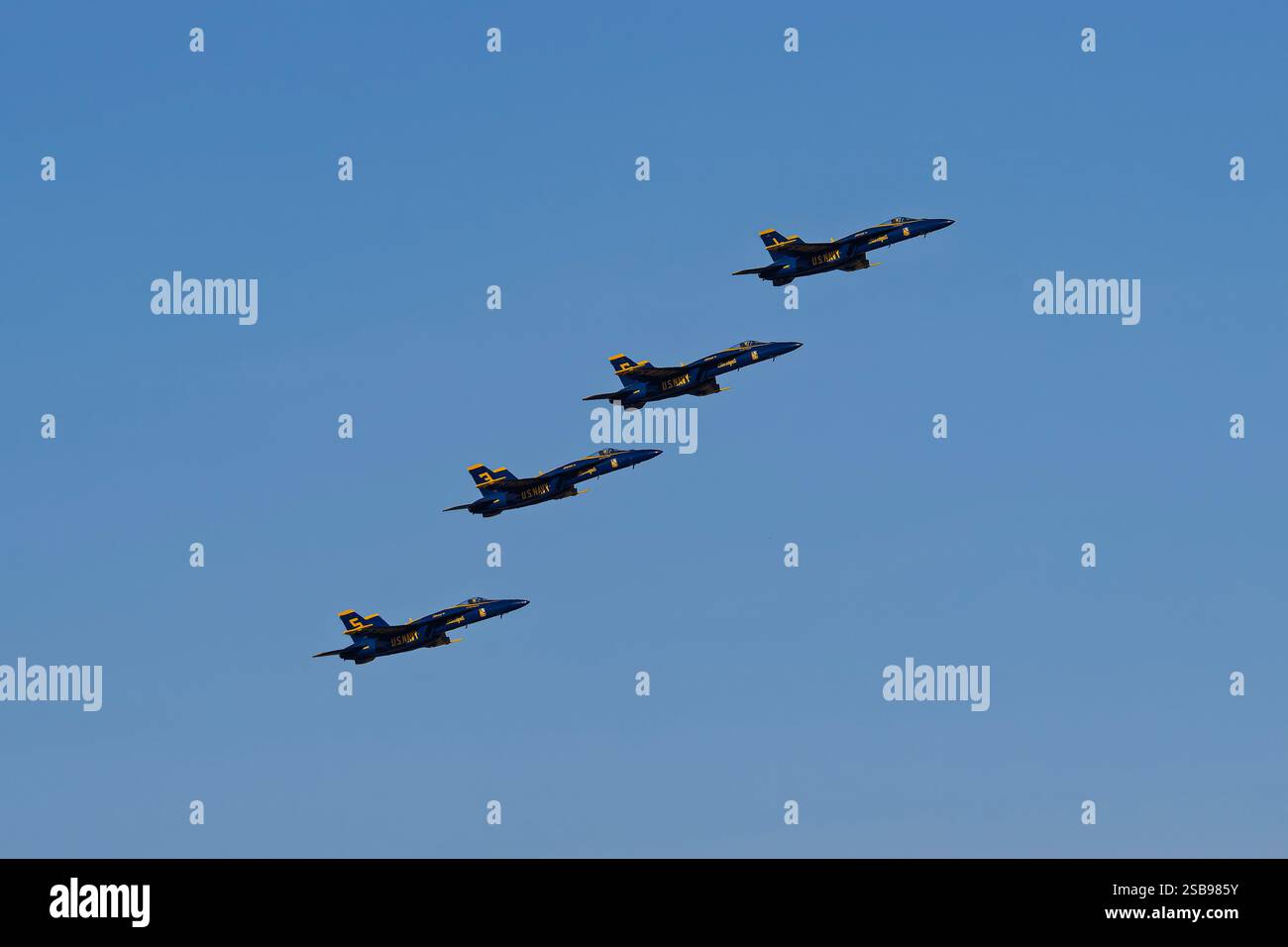 NAF EL Centro 2-1-2025 El Centro, CA USA The US Navy Blue Angels ...