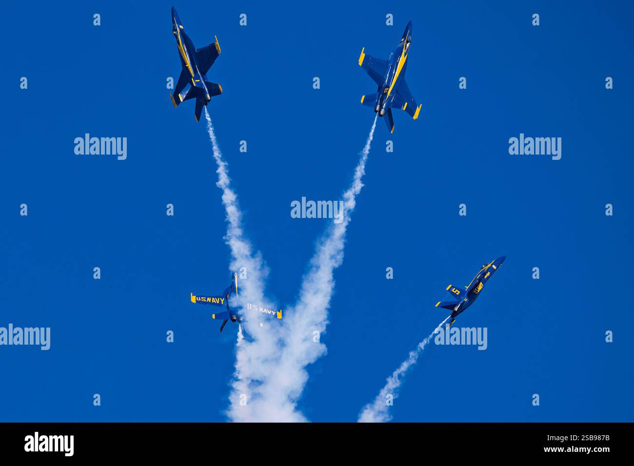 NAF EL Centro 2-1-2025 El Centro, CA USA The US Navy Blue Angels ...