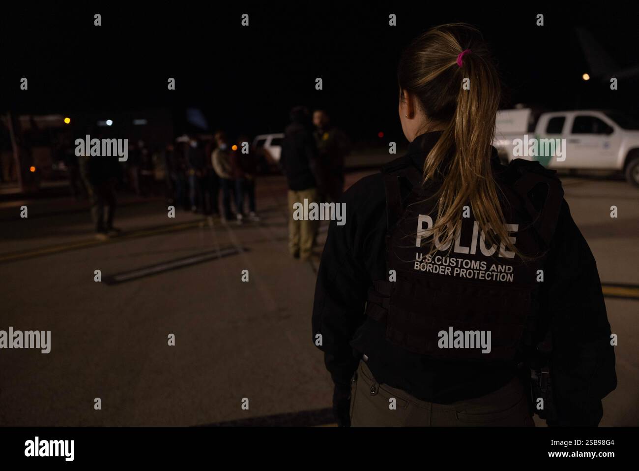 Illegal aliens are returned to their country of origin, Jan. 23, 2025 ...