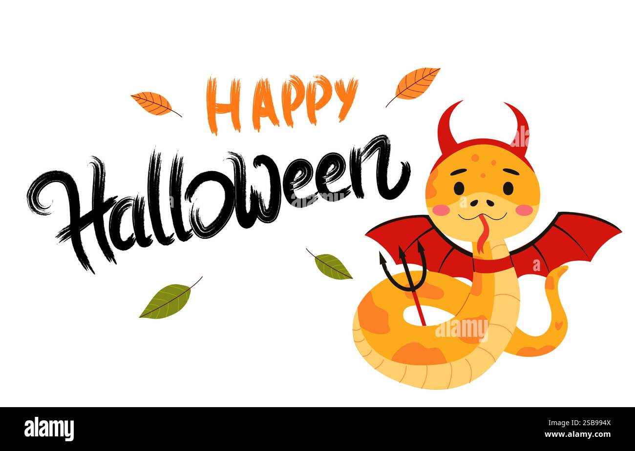 Cute snake red festive Cut Out Stock Images & Pictures - Alamy