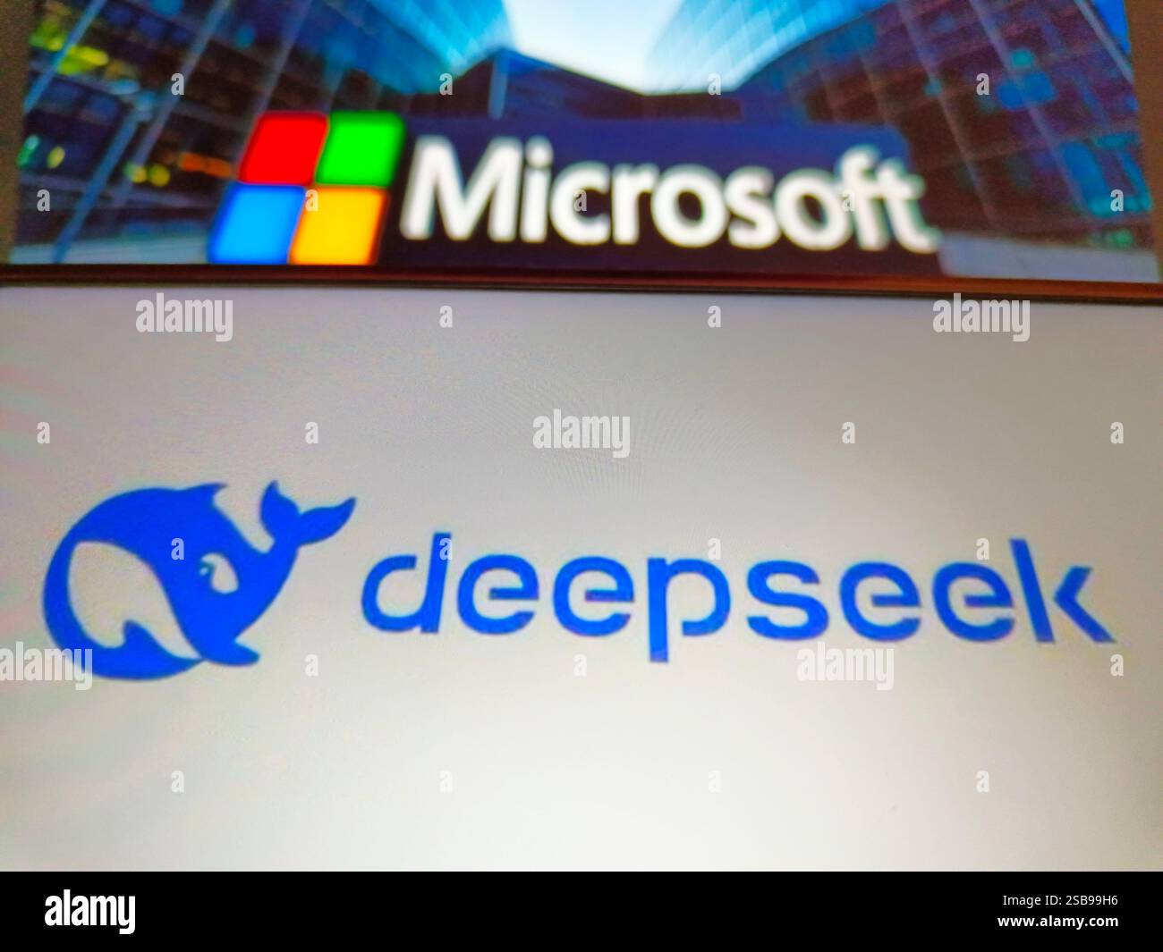 Deepseek microsoft logo jiangsu hi-res stock photography and images - Alamy