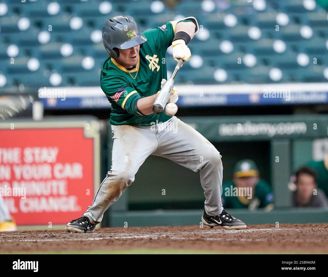 Houston, USA. 01st Feb, 2025. Arkansas Tech Eagles second baseman Joe ...