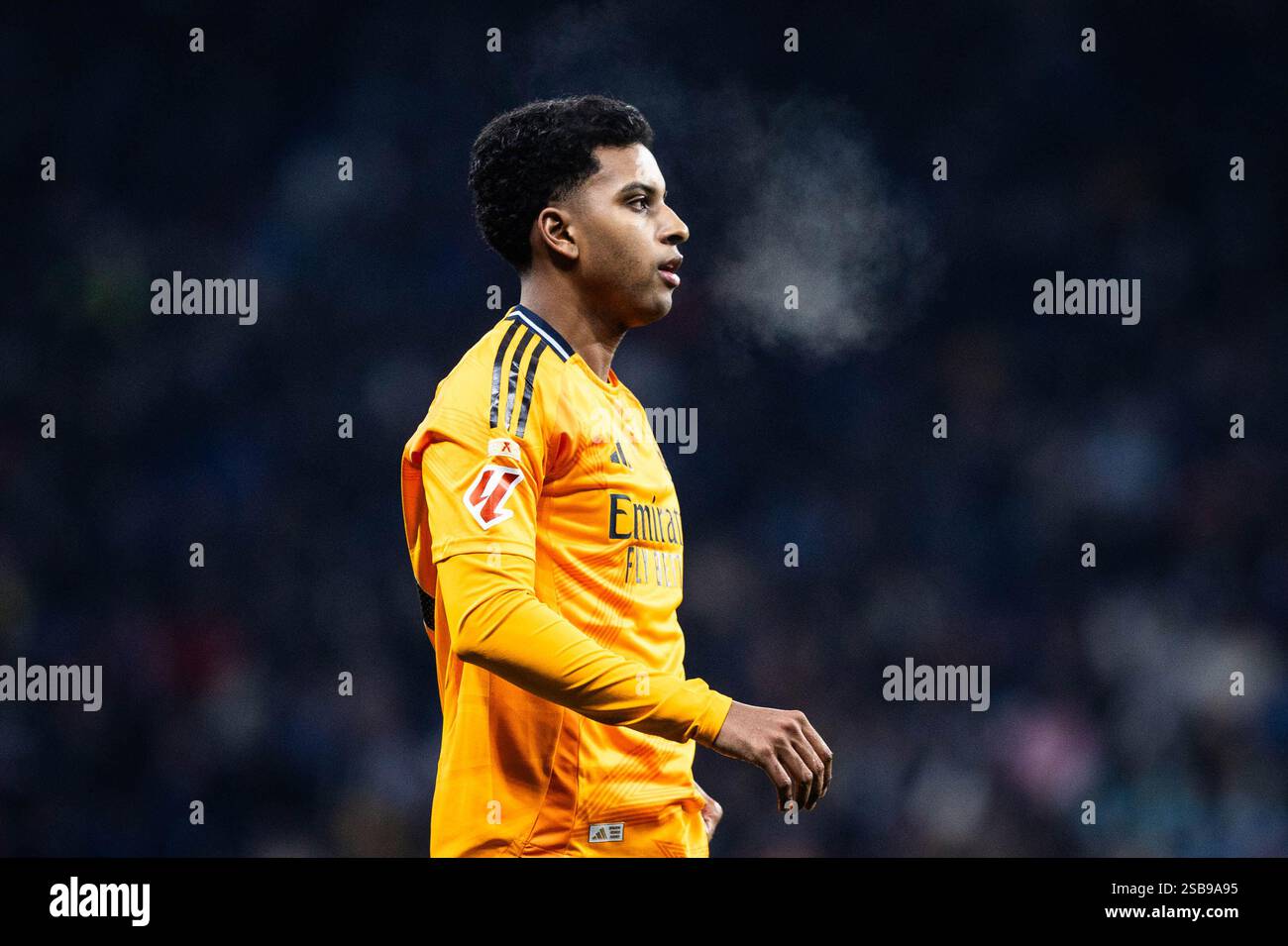 Barcelona, Barcelona, Spain. 1st Feb, 2025. Rodrygo Goes L of Real ...