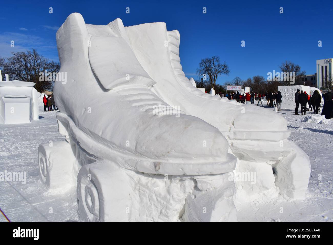 St Paul, Minnesota, USA - January 26, 2025: Saint Paul Winter Carnival ...
