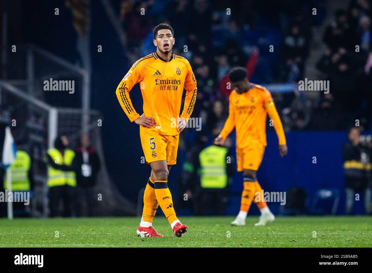 Barcelona, Barcelona, Spain. 1st Feb, 2025. Jude Bellingham R of Real ...