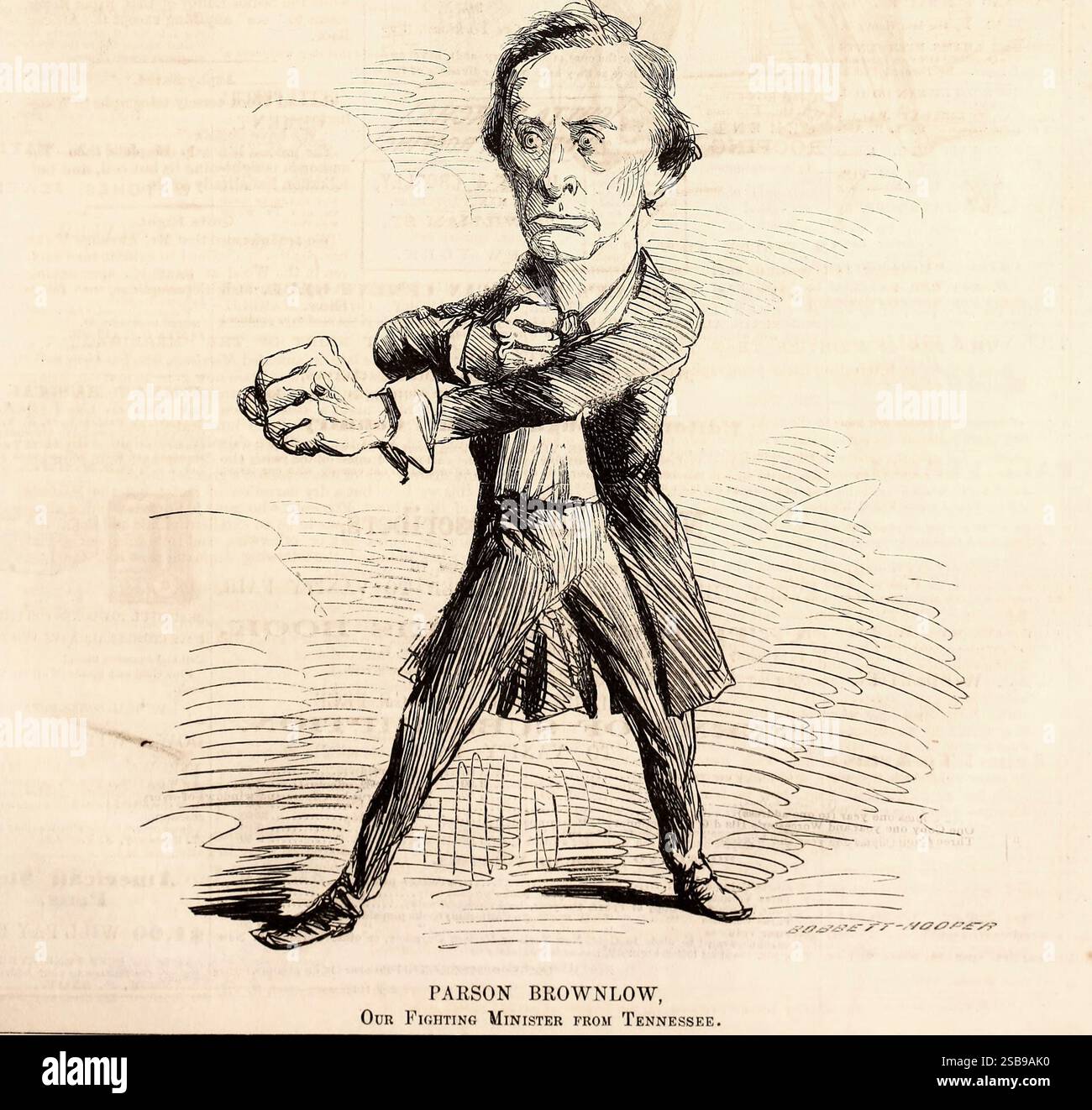 Parson Brownlow, our fighting minister from Tennessee - Political ...