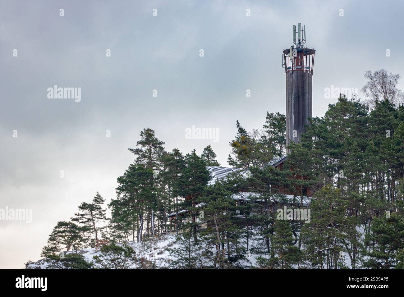 Hilltop lookout tower hi-res stock photography and images - Alamy