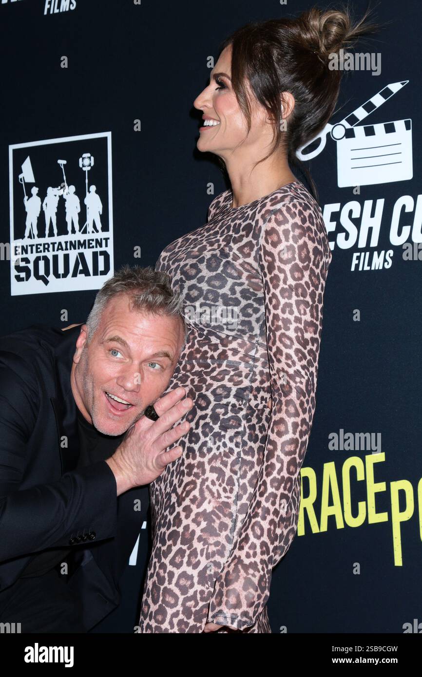 LOS ANGELES - JAN 30: Sean Carrigan, Jazmin Tempske at the Grace Point ...