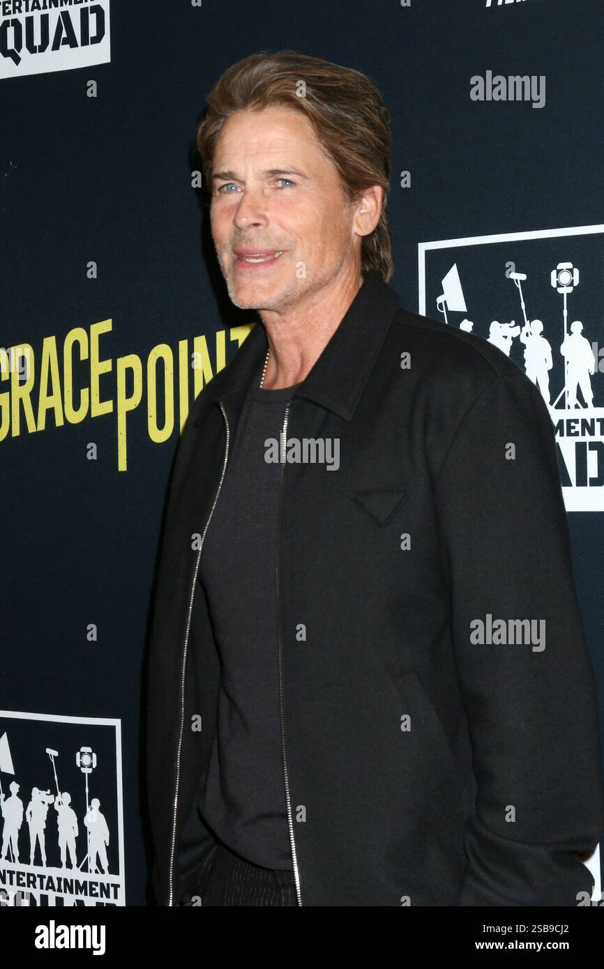 LOS ANGELES - JAN 30: Rob Lowe at the Grace Point Premiere at Regal ...