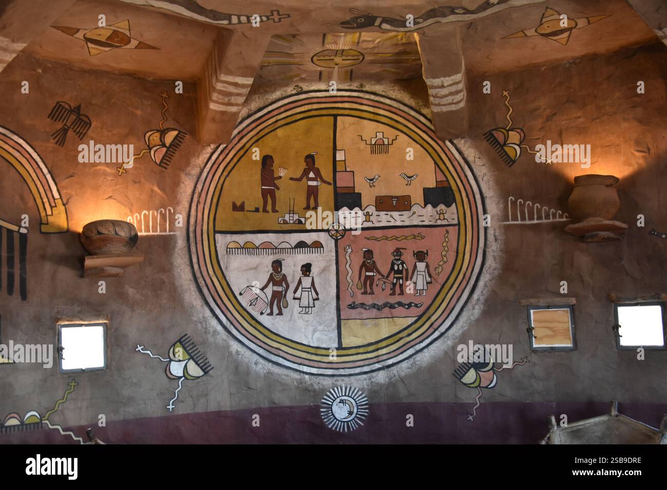 Desert View Watchtower - designed in 1932 by Mary Colter incorporating ...